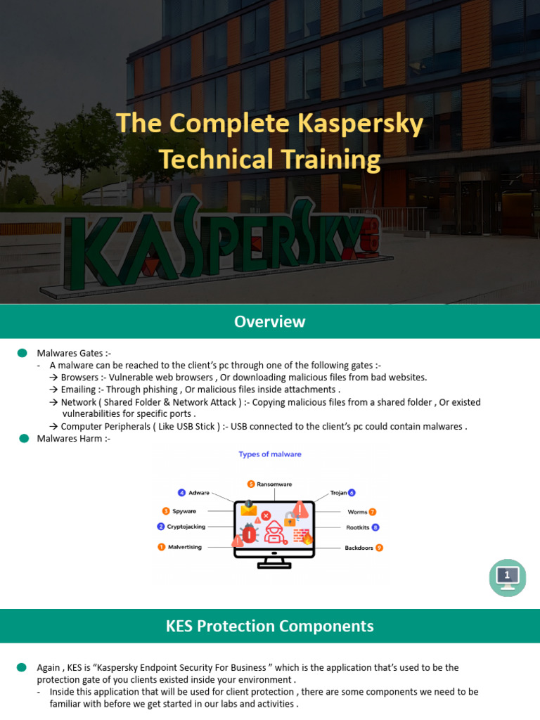 7-+KES+Main+Components | PDF | Malware | Information Technology
