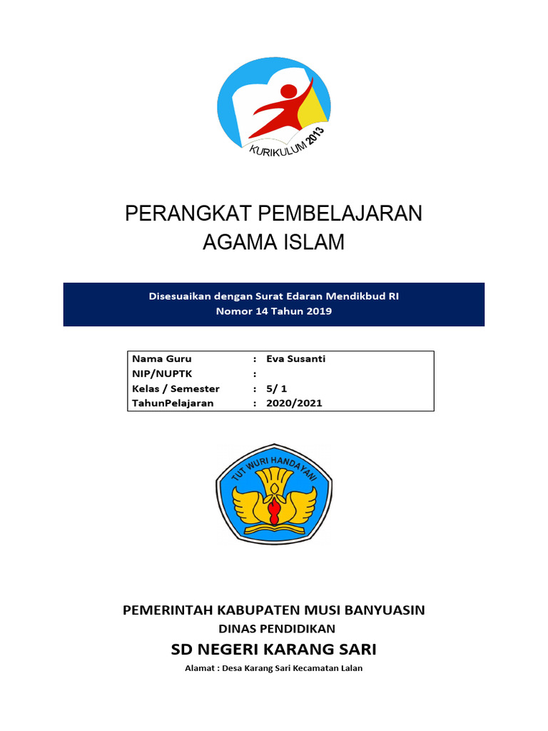 Prota Tahun 2020 - Eva Susanti | PDF