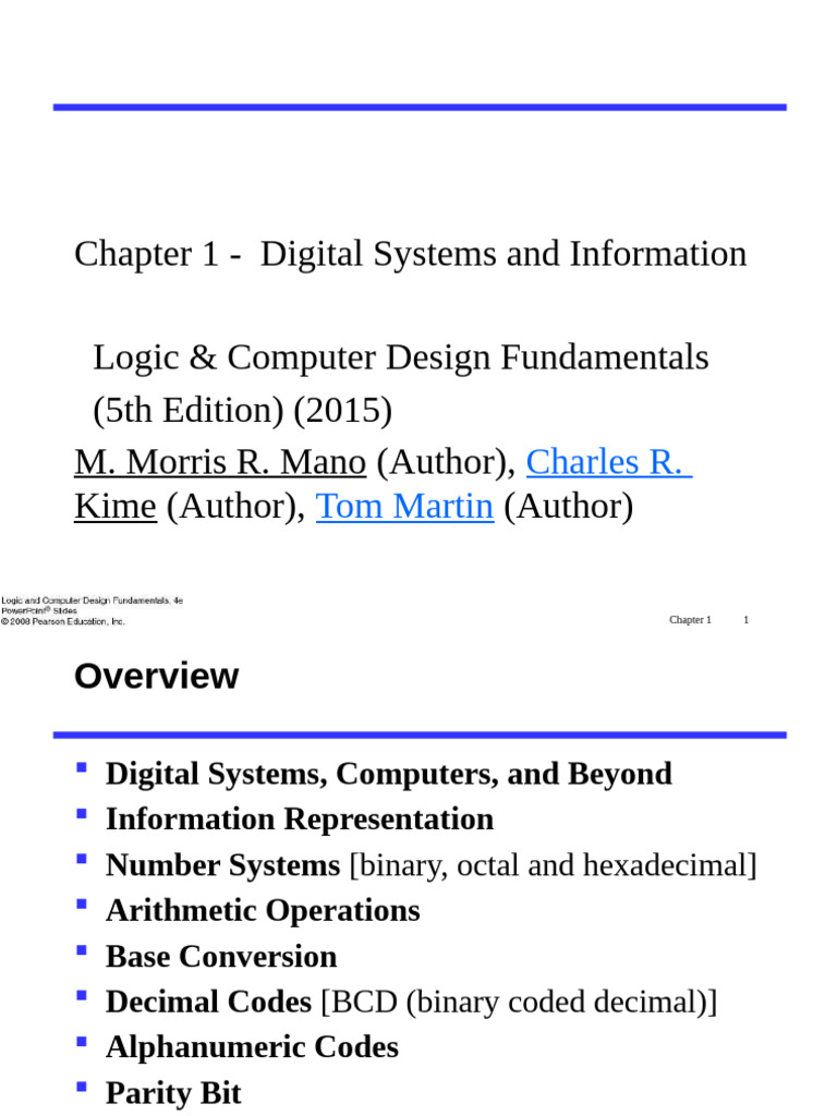 CENG 121 Chapter 1 | PDF | Subtraction | Numbers