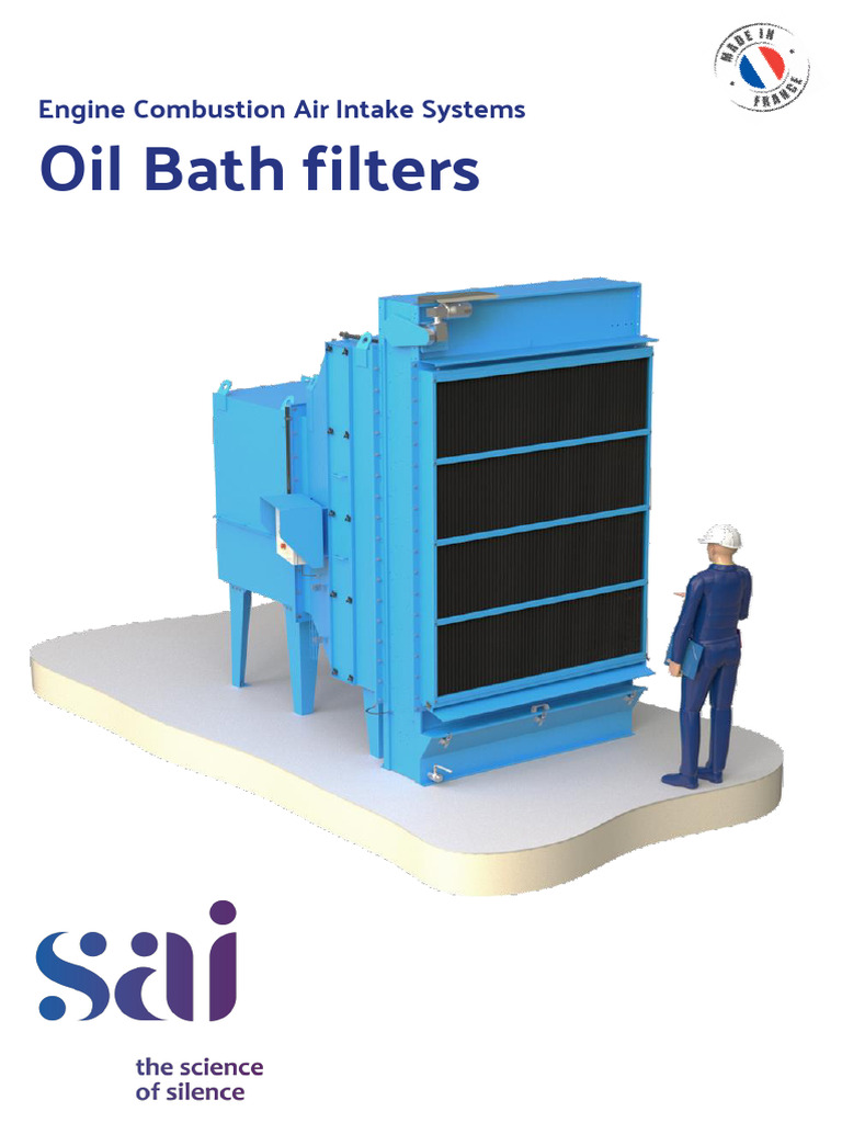 SAI - Oil Bath Filter | PDF | Filtration | Mechanical Engineering