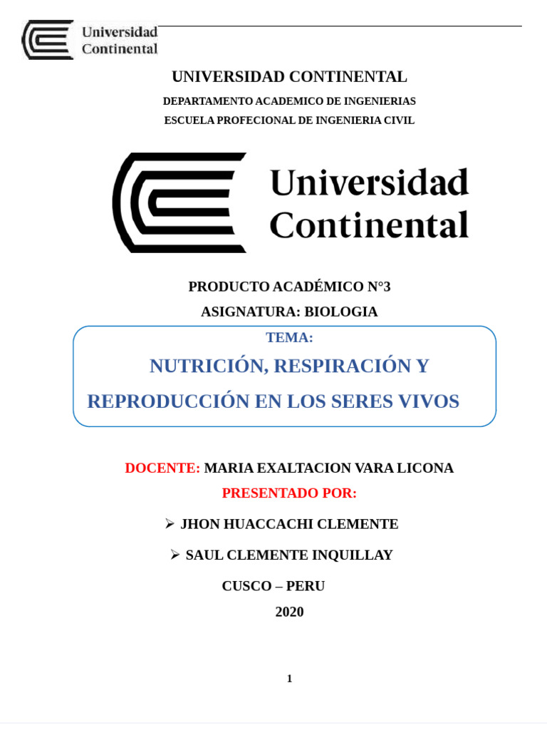 Producto Acad Mico N 03 Biologia | PDF | Plantas | Algas