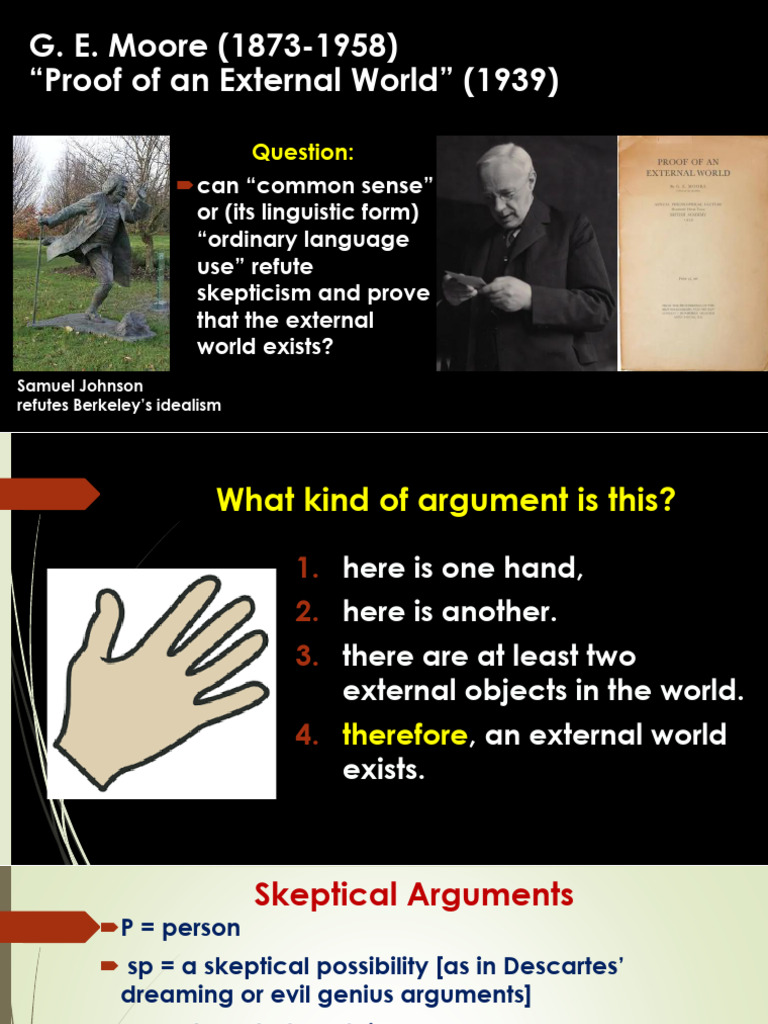 Philosophical Skepticism Debate | PDF | Western Philosophy | Logic