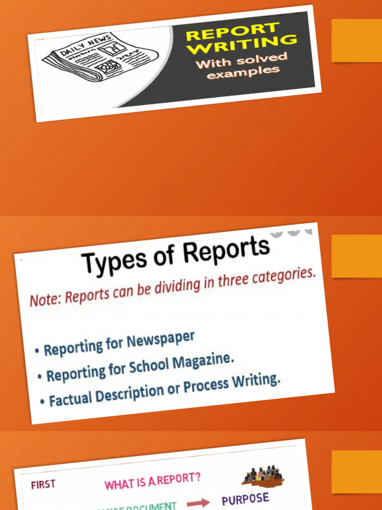Report Writing | PDF