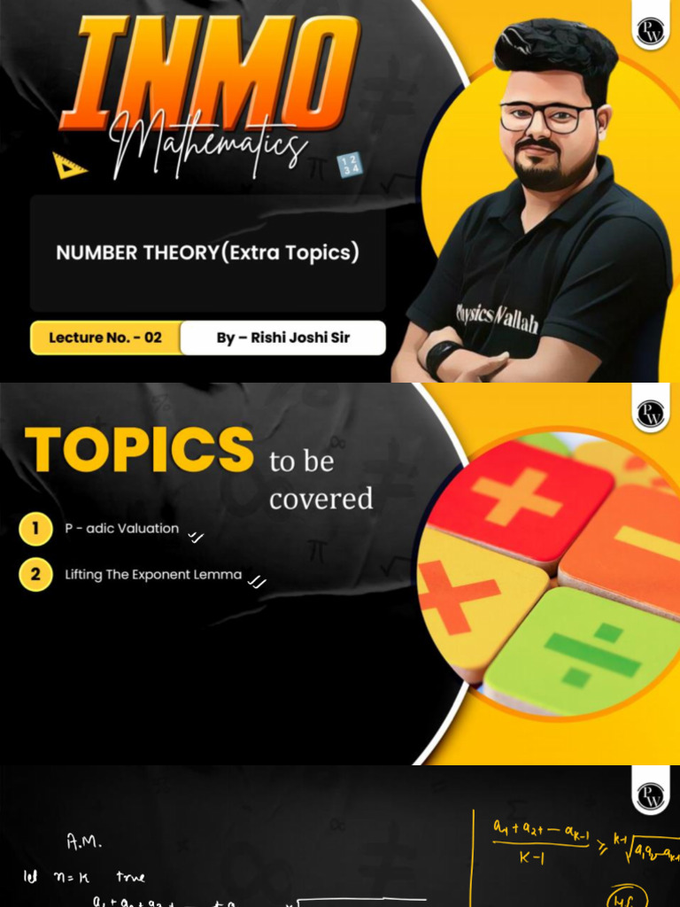 NUMBER THEORY_02_LTE LEMMA | PDF