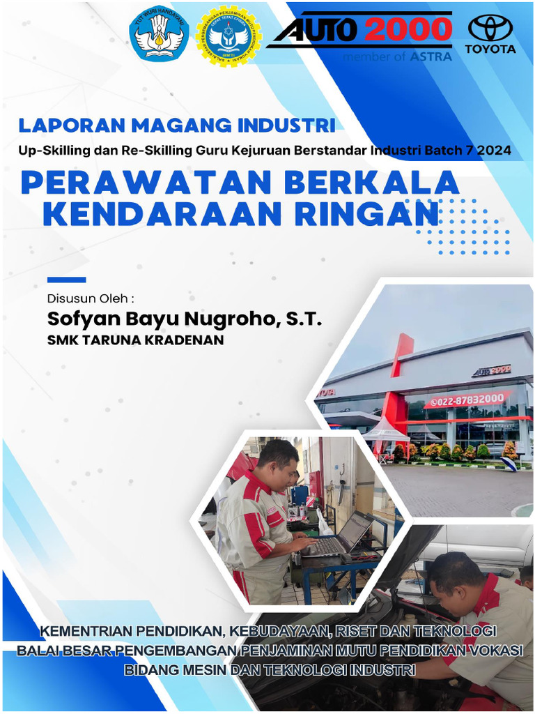 Laporan Magang Industri_Sofyan Bayu Nugroho_di Auto2000 Suci Bandung | PDF