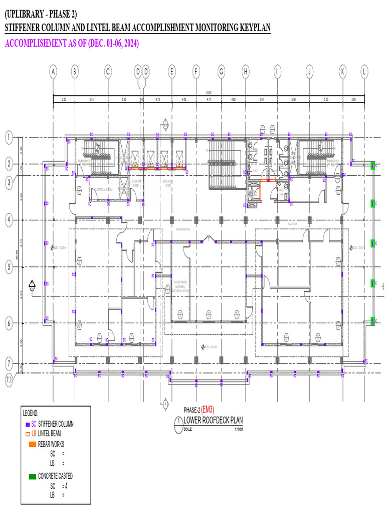 LRD_SC and LB Monitoring Keyplan | PDF | Building Engineering | Civil Engineering