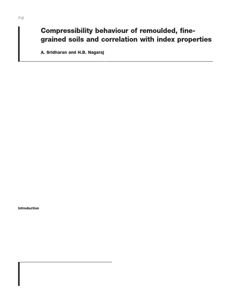Compressibilitypaper 2000 Original | PDF | Applied And Interdisciplinary Physics | Horticulture