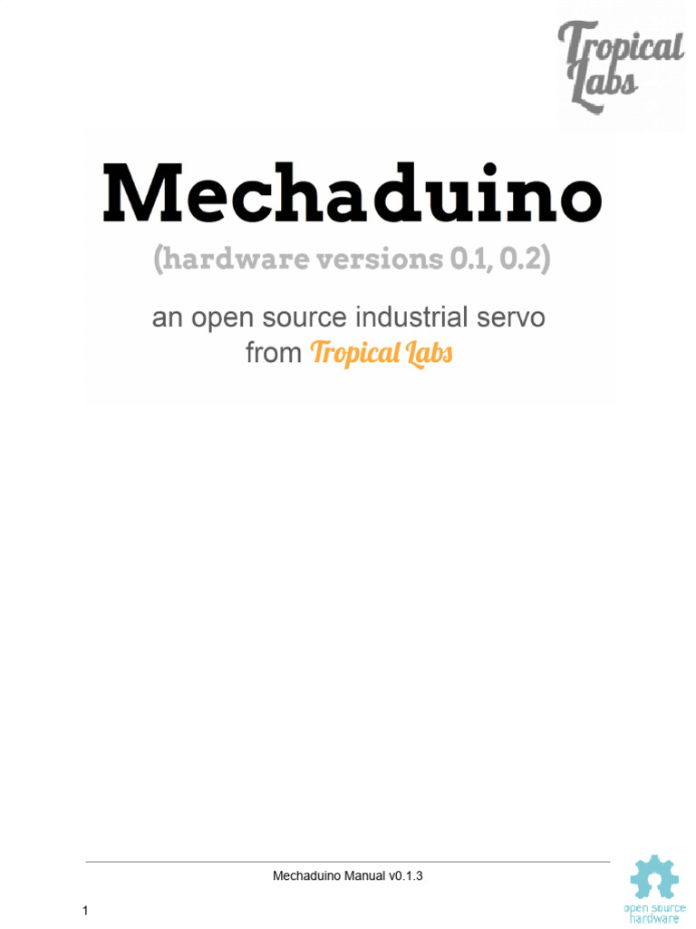Mechaduino Guide for Makers | PDF | Electric Motor | Arduino