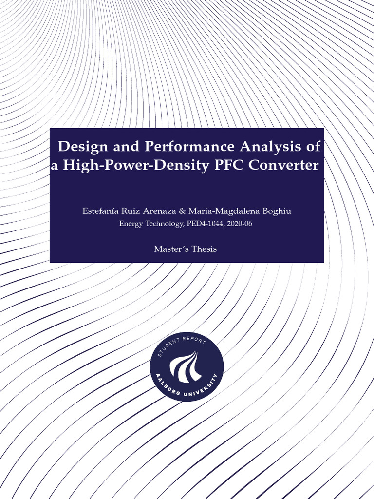 Master’s Thesis-2020_Design and Performance Analysis of a High-Power-Density PFC Converter | PDF ...