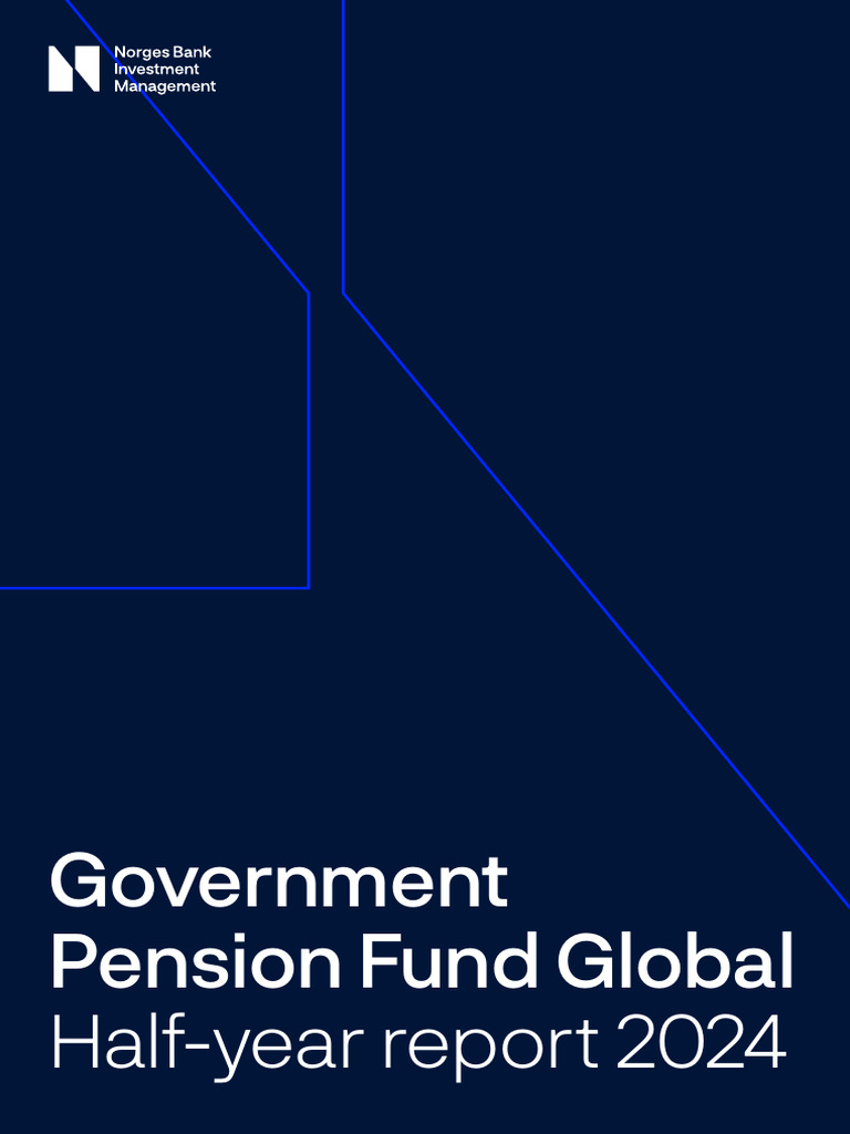 GPFG Half Year Report 2024 | PDF | Fixed Income | Bonds (Finance)
