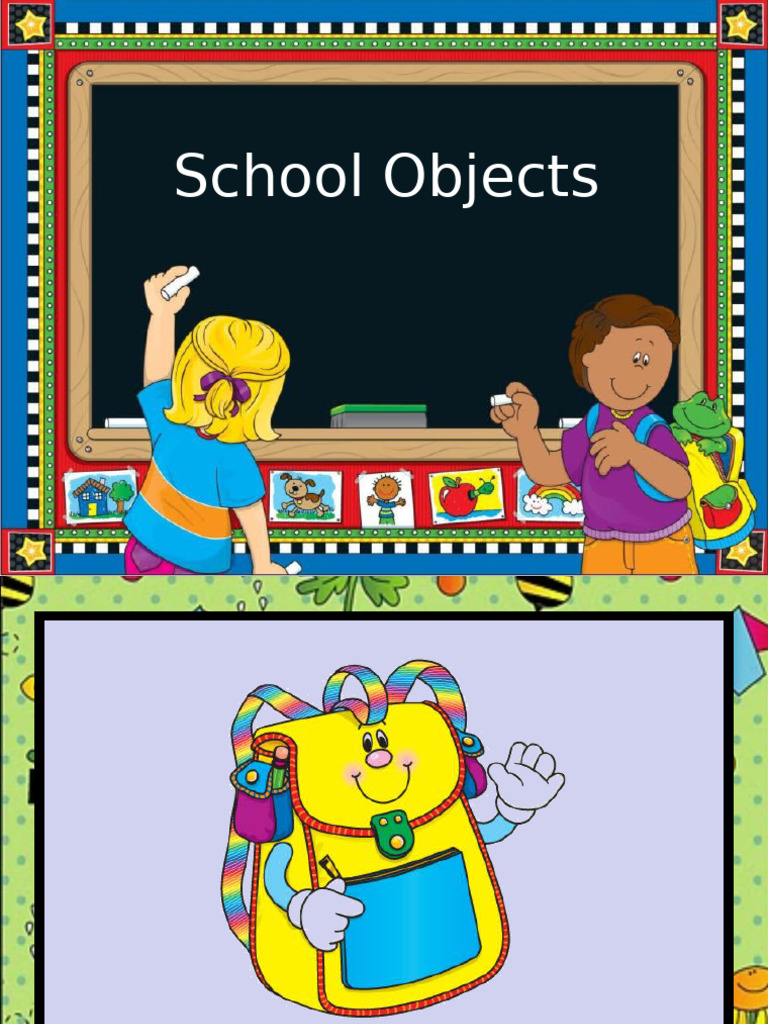 1 - (Teacherscom - Library) School Objects | PDF