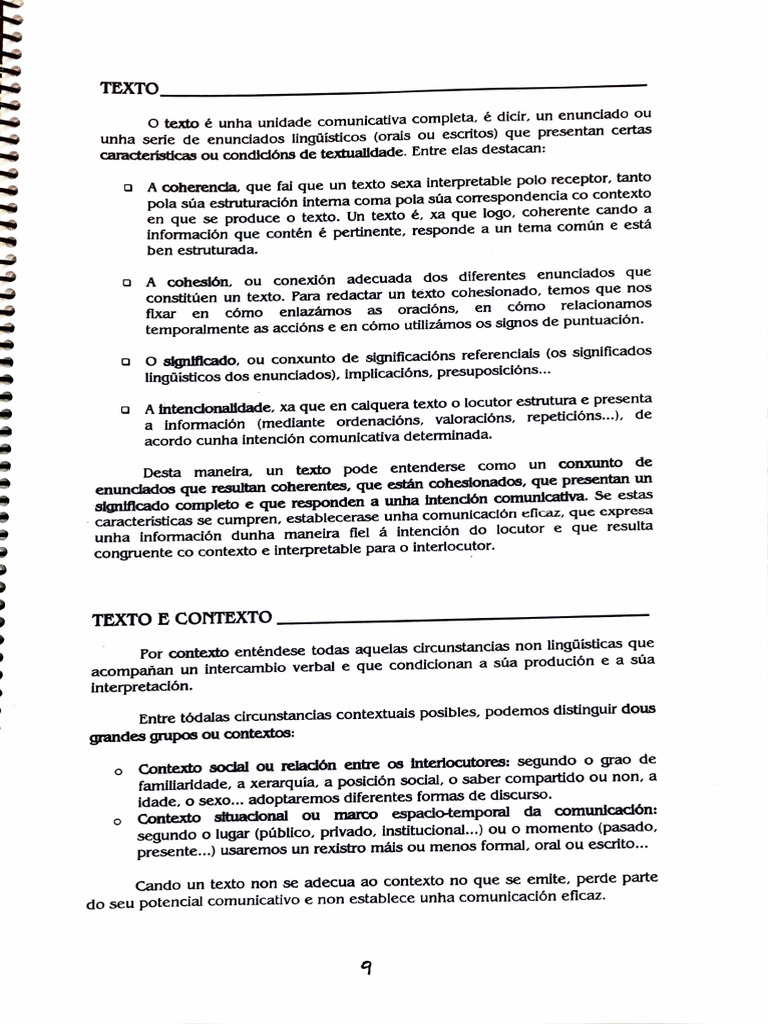 Galego 2° Bach | PDF