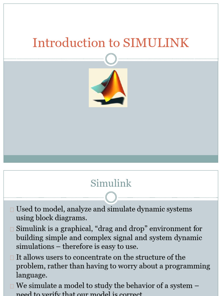 Simulink 2 | PDF | Parameter (Computer Programming) | System