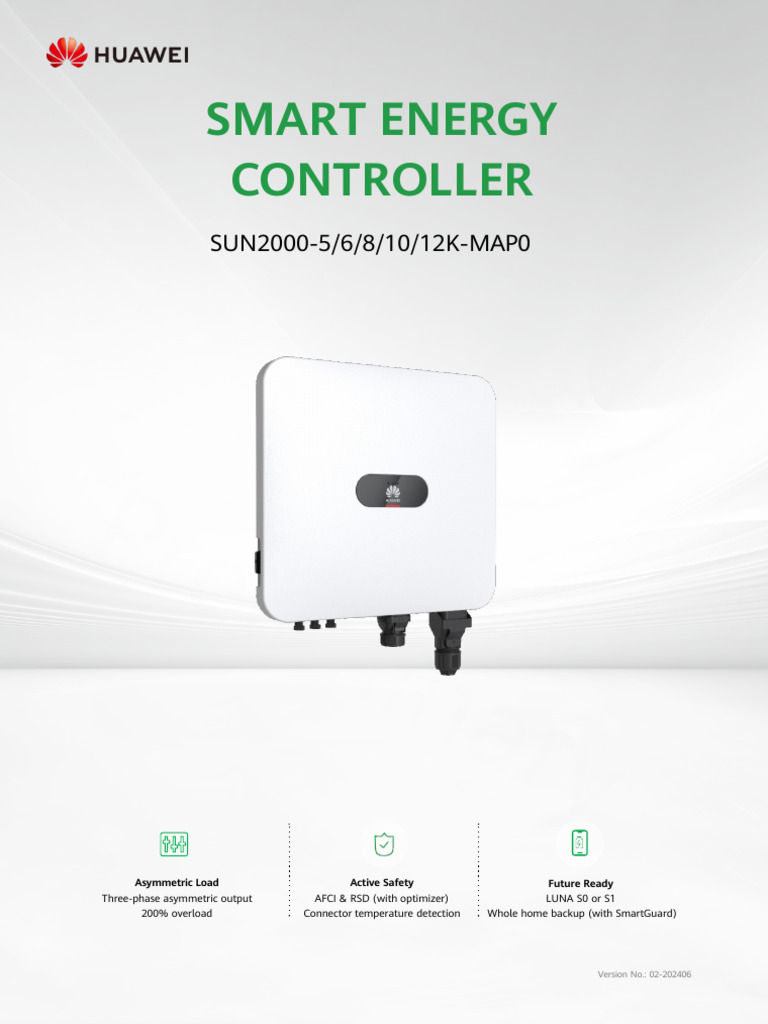 FT - Huawei - SUN2000-5K-12K-MAP0 | PDF | Alternating Current | Physical Quantities