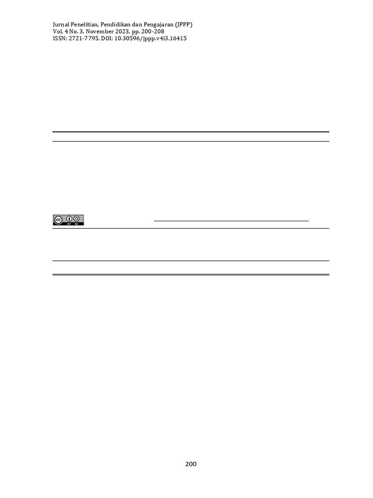 Matriks PBL Jurnal | PDF