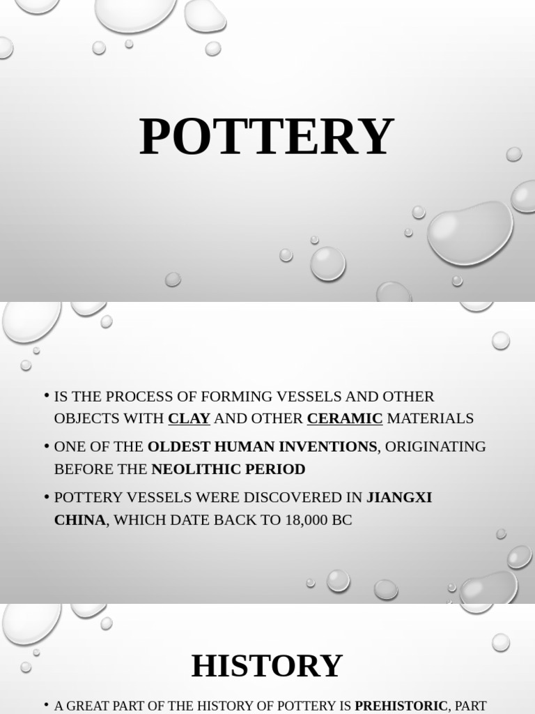 Chapter 1.2 Pottery | PDF | Pottery | Ceramics Chapter 1.2 Pottery | PDF | Pottery | Ceramics