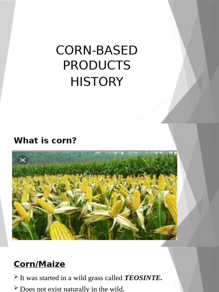 Corn Varieties and Health Benefits | PDF