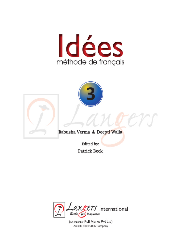 (Idees-3) Textbook-8 | PDF
