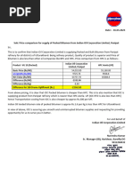 HPCL Price List Latest - 040523 - Bitumen | PDF