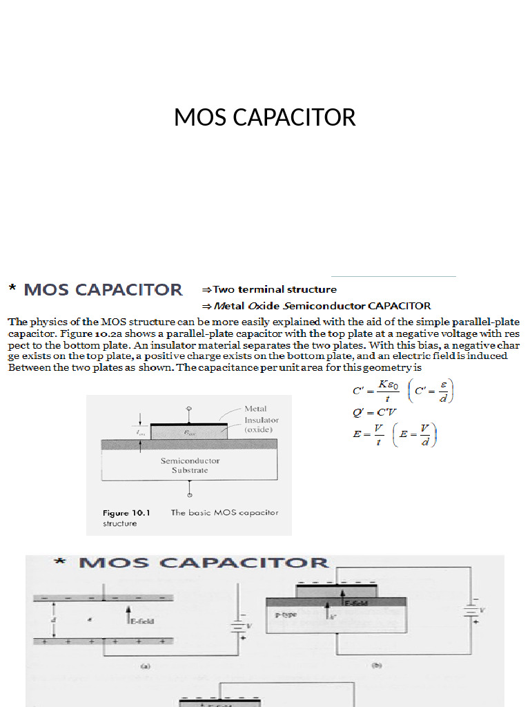 Mosfet Pdf Mosfet Field Effect Transistor