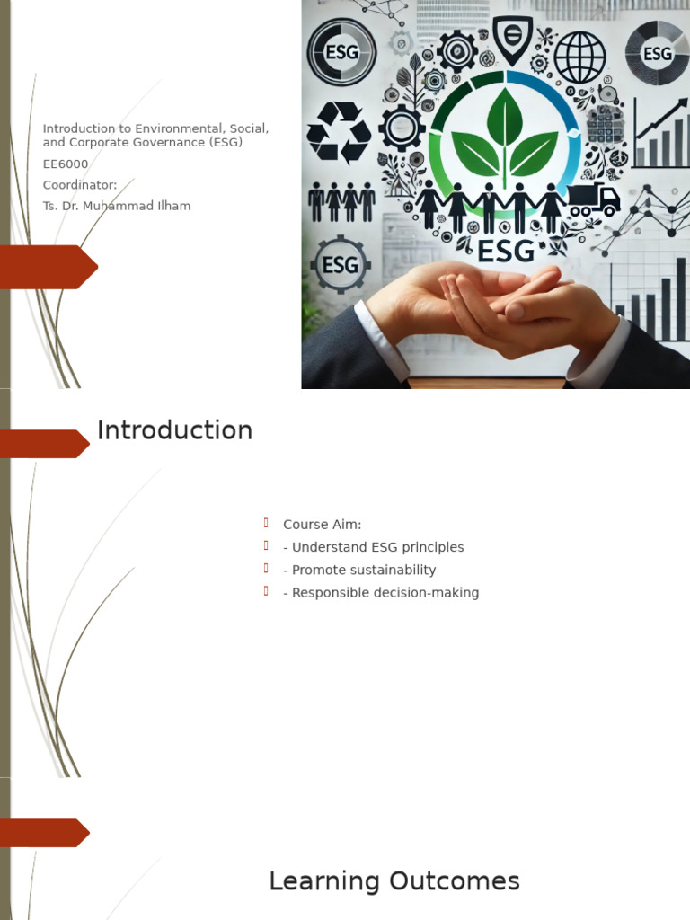 Introduction To ESG | PDF