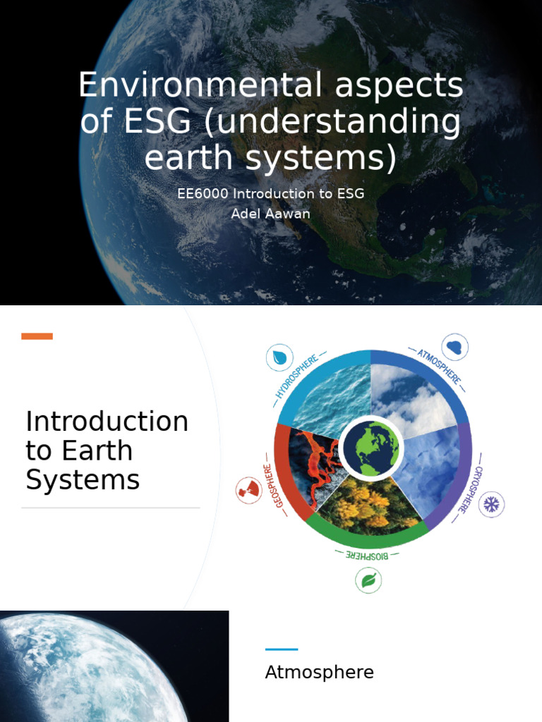 Environmental aspects of ESG (understanding earth systems) | PDF ... Environmental aspects of ESG (understanding earth systems) | PDF ...