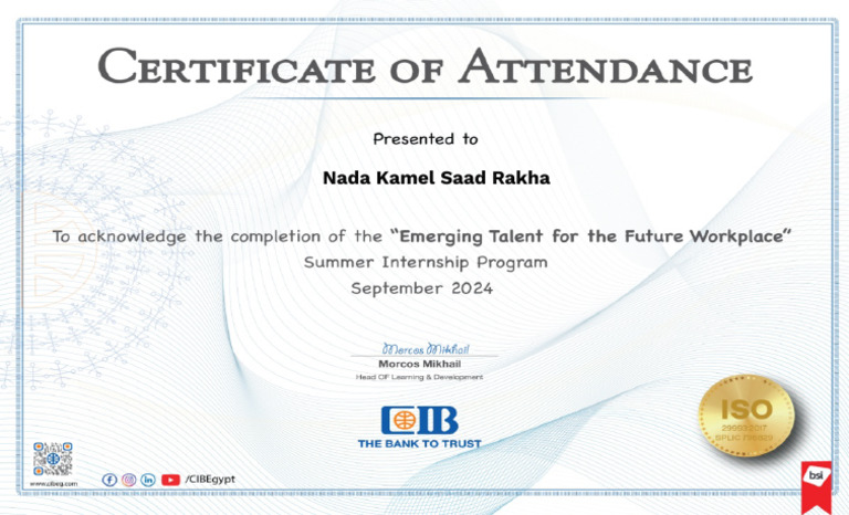 Hr Learning Development Certificate 2 Pdf