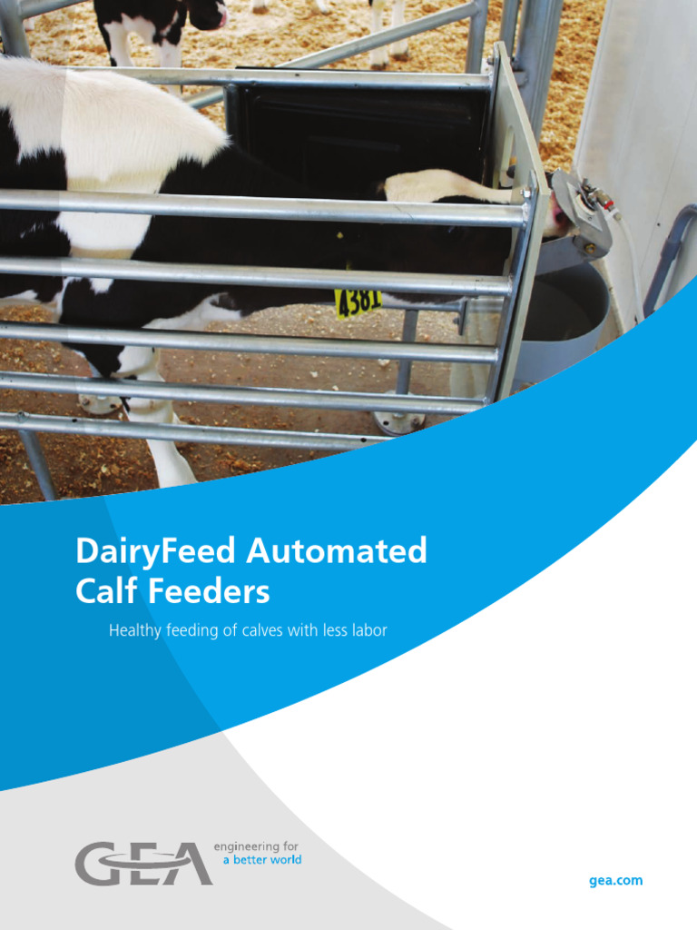 Gea Calf Feeders Pdf Milk Tablet Computer