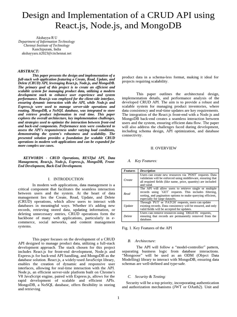 IEEE-paper-format-template[1][1] | PDF | Databases | Document Object Model