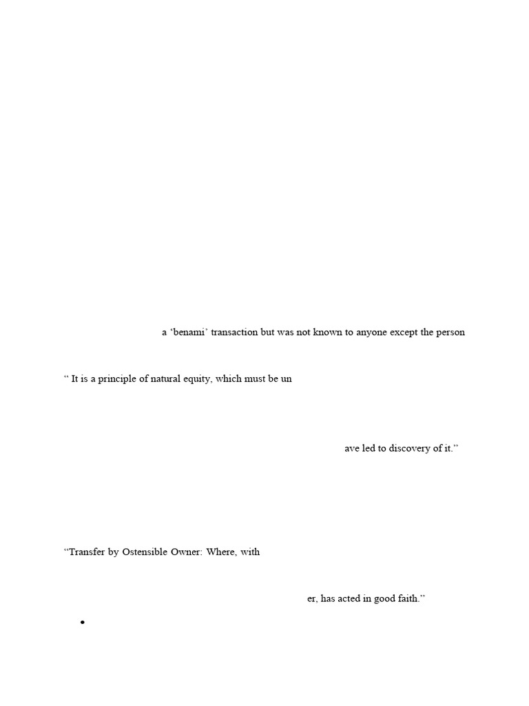 Ostensible Owner | PDF | Property | Common Law