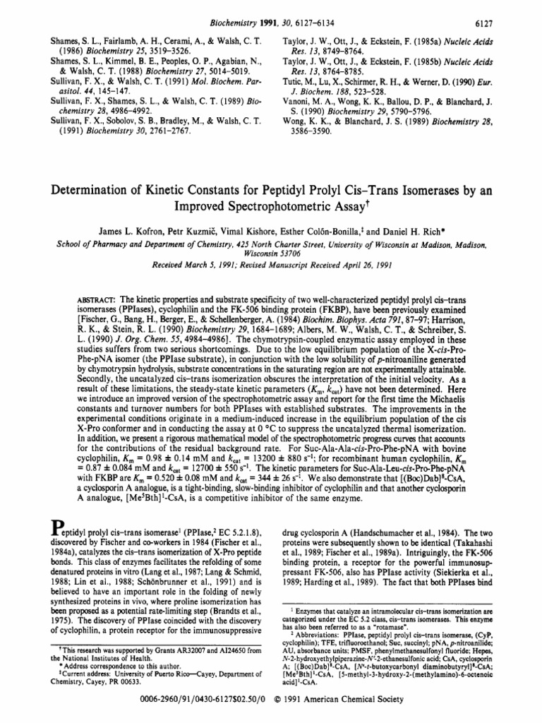 BEST Ppis Activity Assay | PDF | Enzyme Inhibitor | Enzyme Kinetics