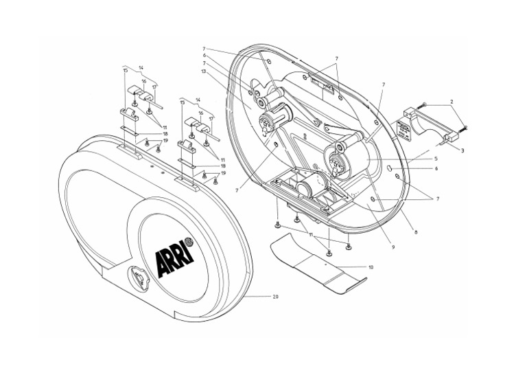 Arri 435 Magazine Drawing | PDF