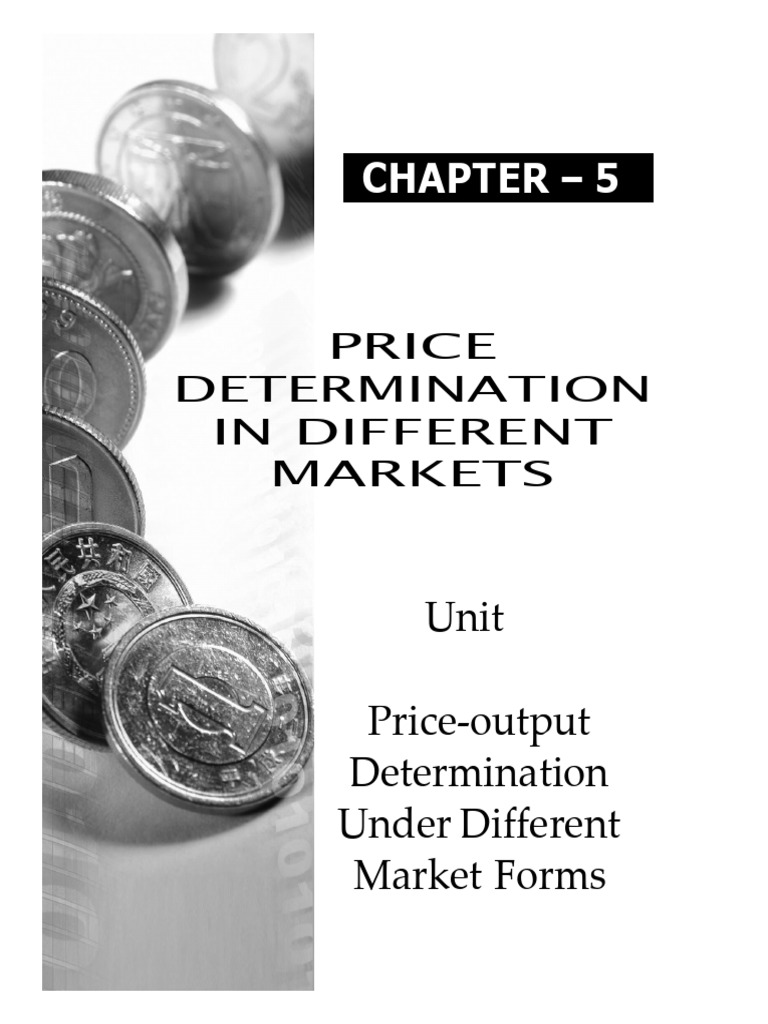 Price Determination in Different Markets | PDF | Monopoly | Economic Equilibrium