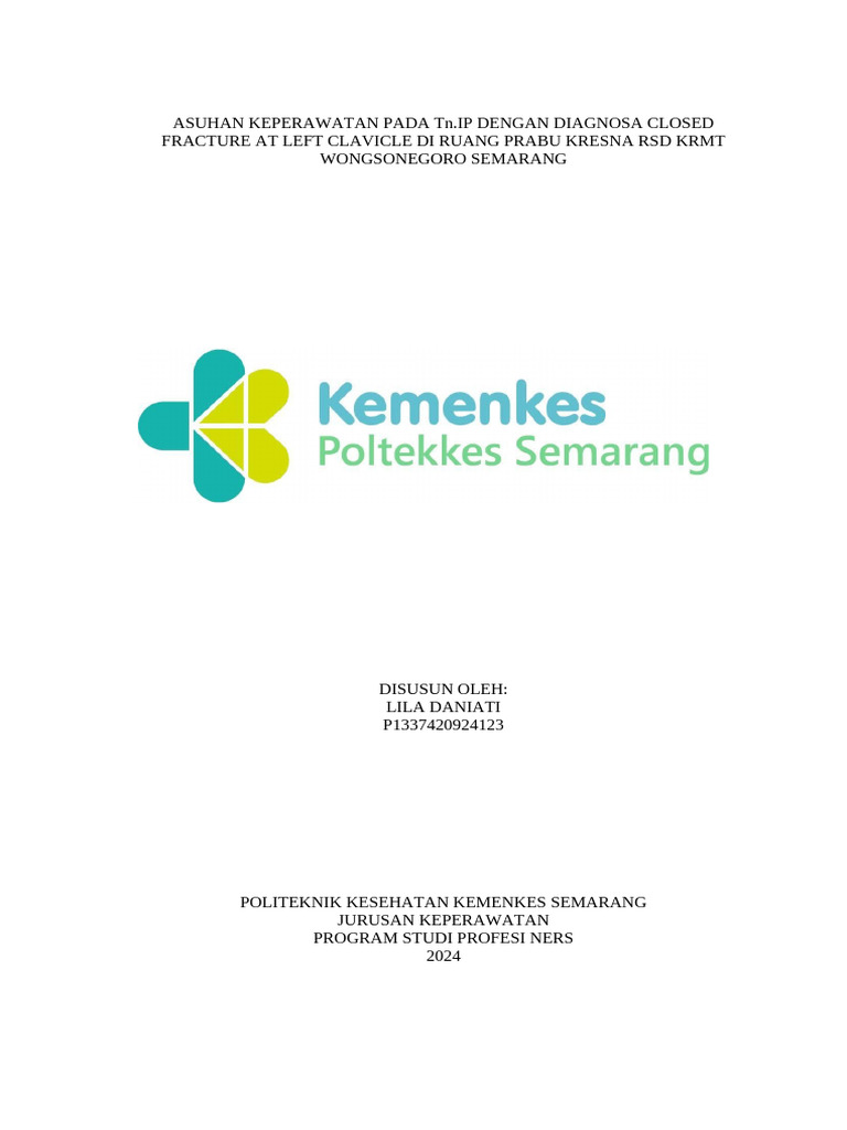 Askep Closed Fracture (Kmb) | PDF