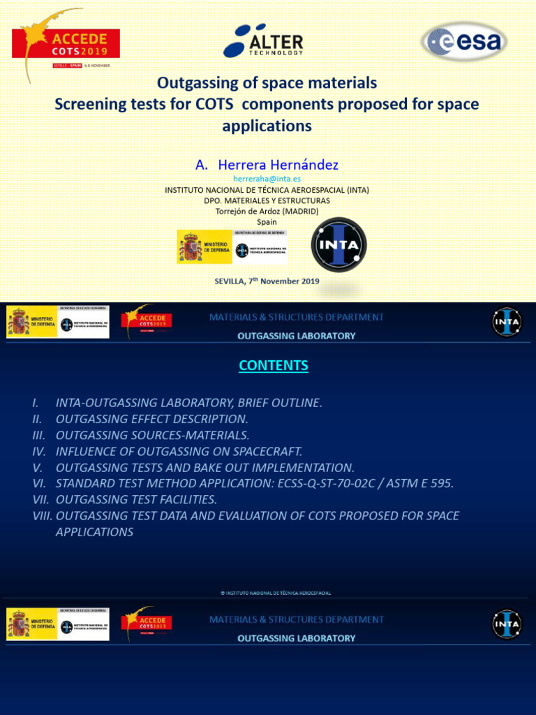 Outgassing Tests for Space Materials | PDF | Polymers | Epoxy