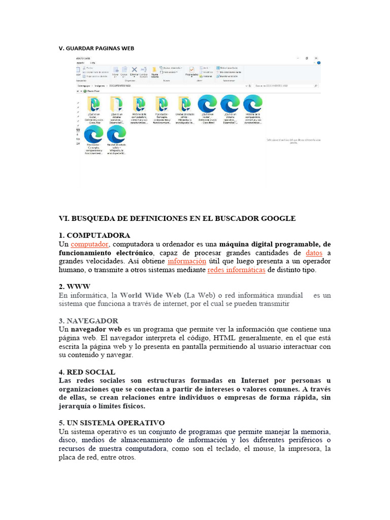 PRACTICA DEL 6 AL 10 - Compressed | PDF | Red mundial | Internet y web