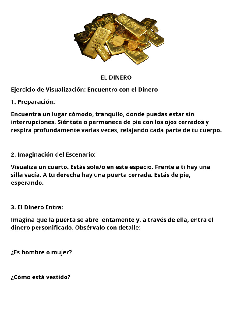 Dinero Ejercicio Sistémico y Preguntas | PDF