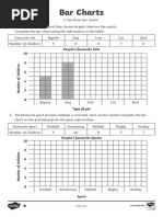 Favorite Subject Pie Graph Analysis | PDF