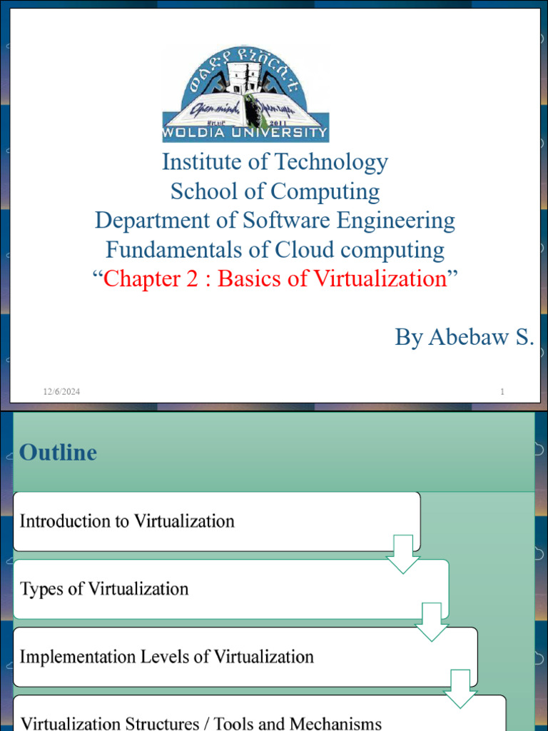 ch 2 cloud computing | PDF | Virtual Machine | Virtualization