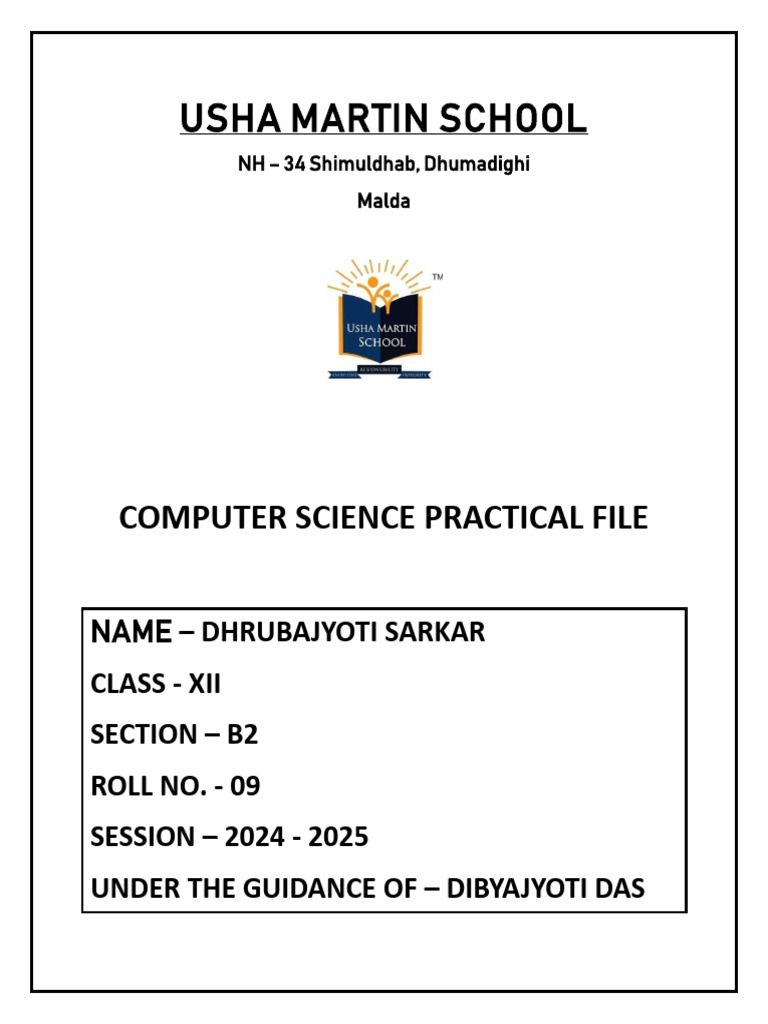 Computer Project | PDF | Computer Programming | Computing Computer Project | PDF | Computer Programming | Computing