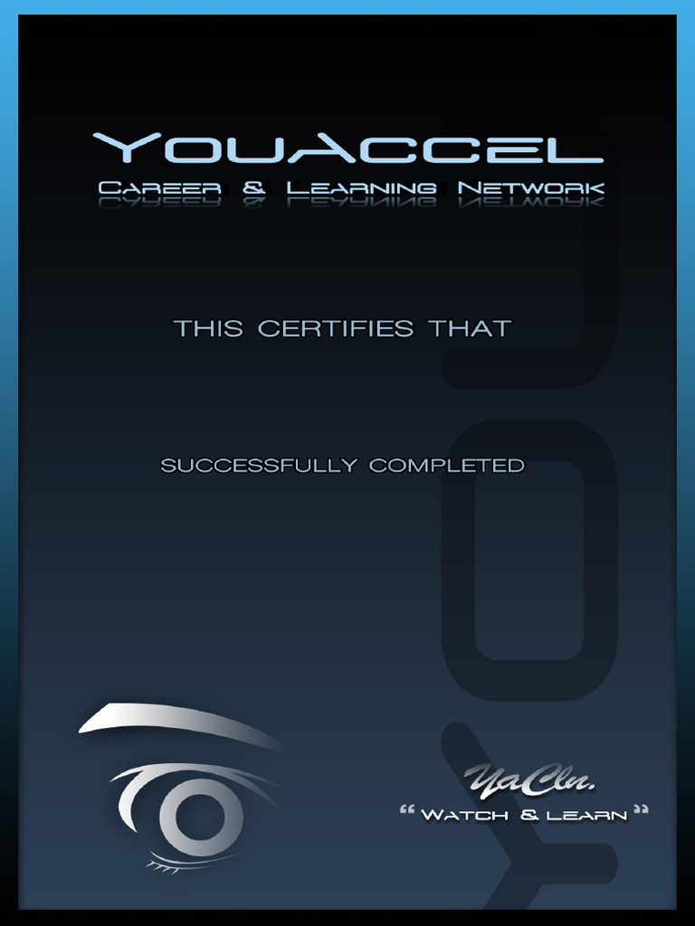 html_certificate | PDF