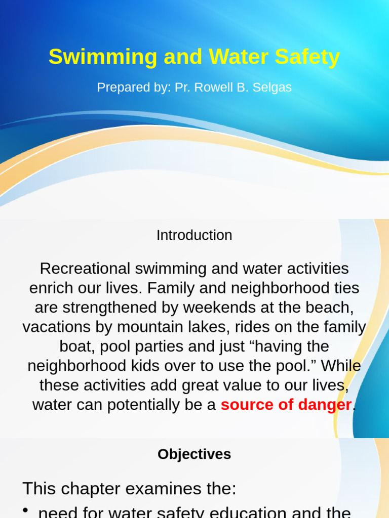 Water Safety Education and Drowning Prevention | PDF | Swimming | Buoyancy