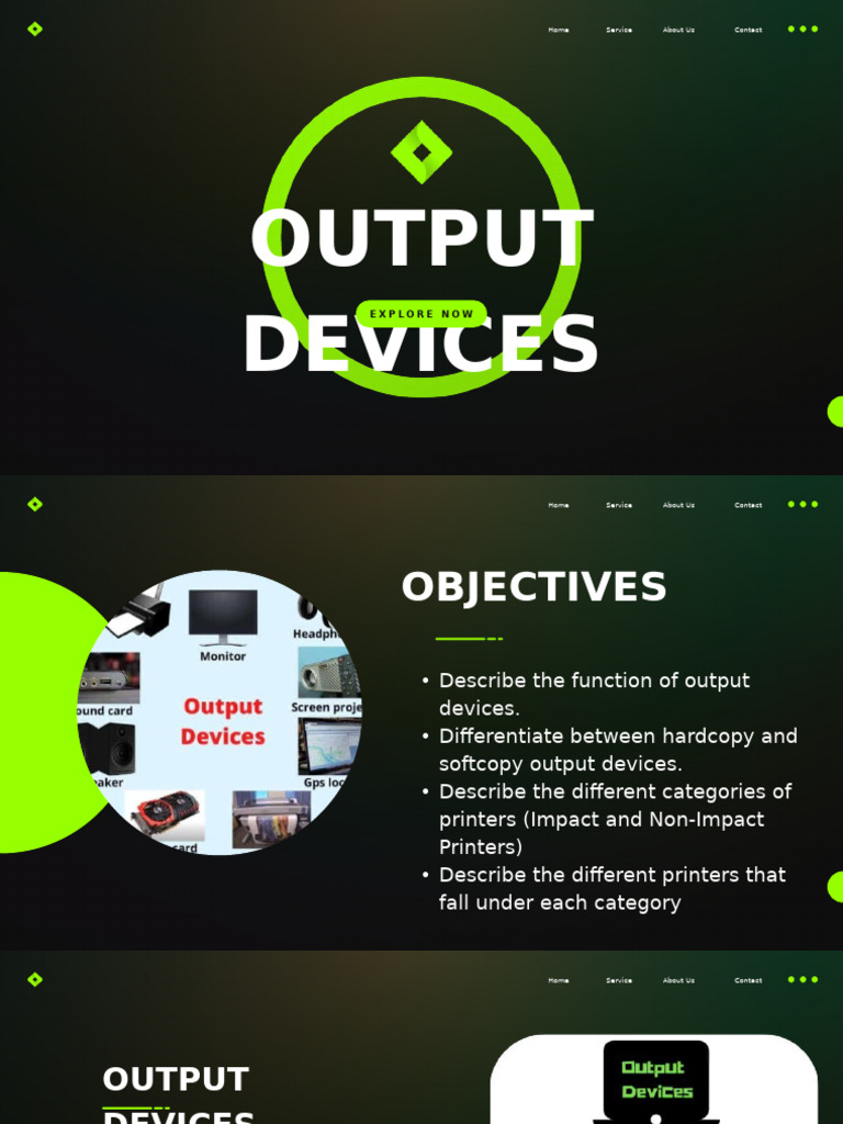 Output Devices Pdf Printer Computing Computer Science 2073
