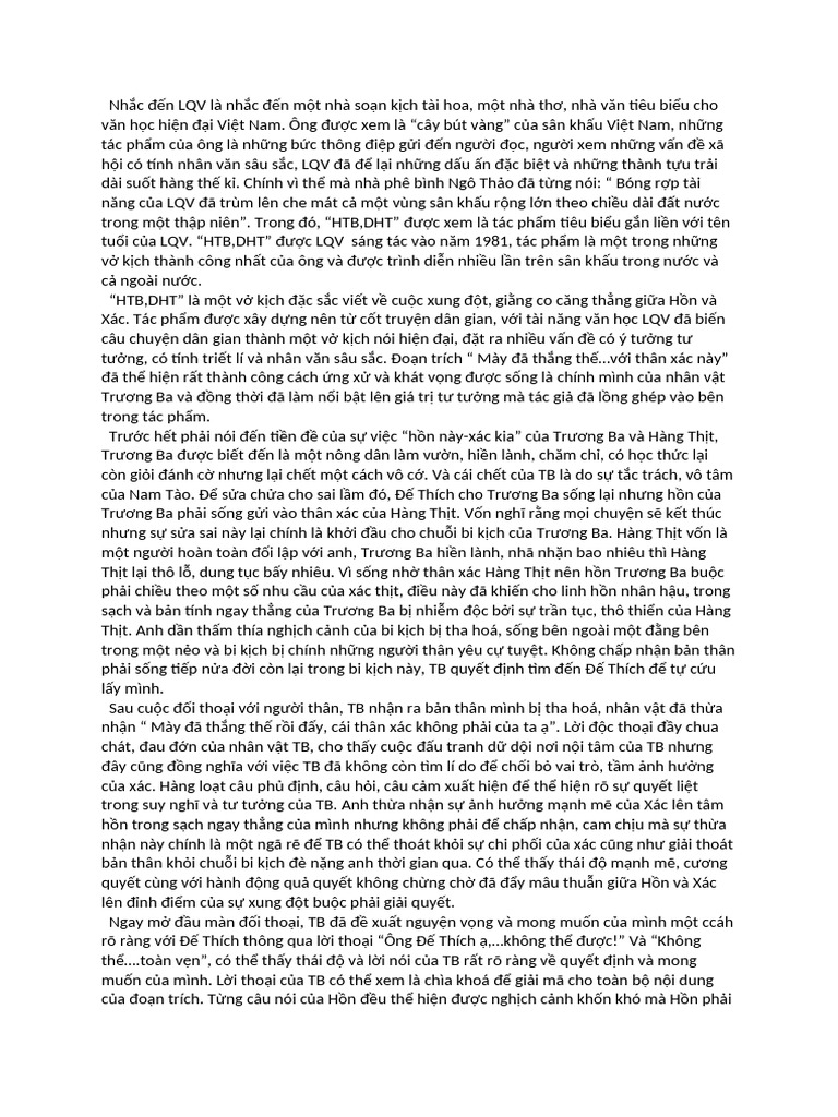 HTBDHT LQV | PDF