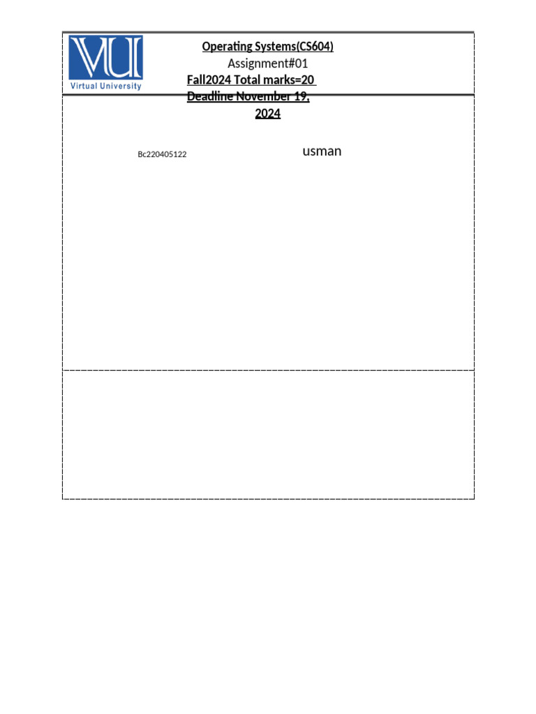 Cs604 Fall 2024 Assignment Pdf