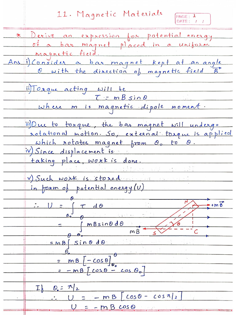 Magnetic Materials-1 | PDF