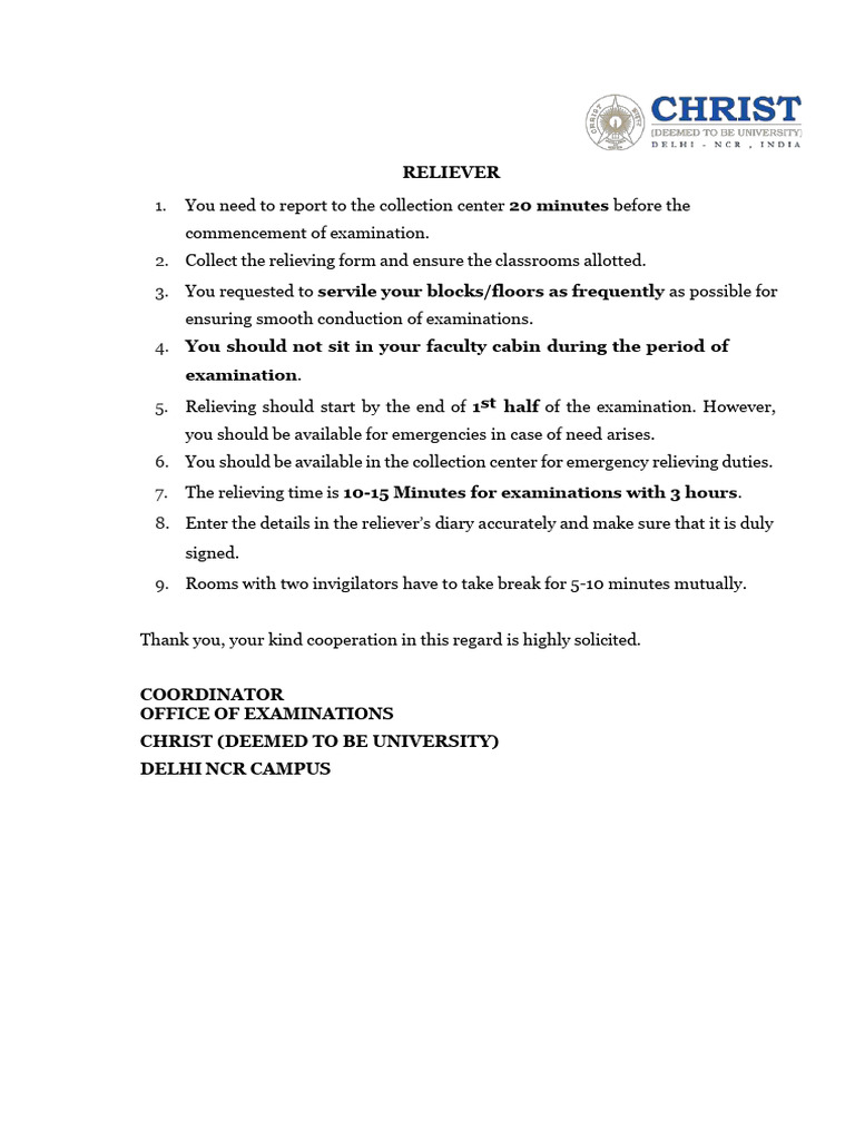 Intrustions To Reliever | PDF