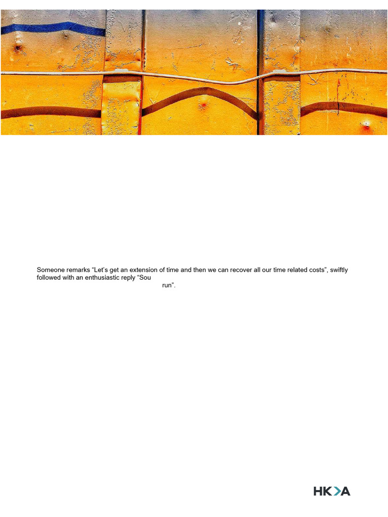 Article Prolongation Cost Claims Craig Enderbury 1 | PDF | Damages ...