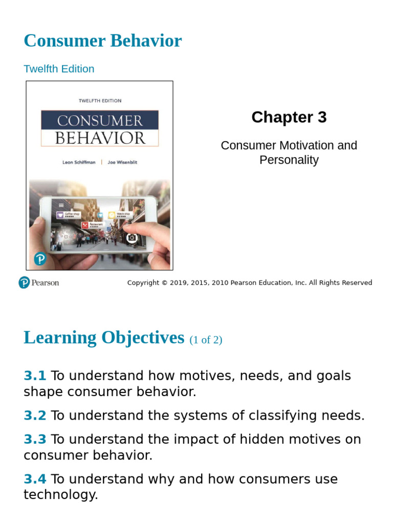 Schiffman cb12 Ippt03 | PDF | Motivational | Motivation