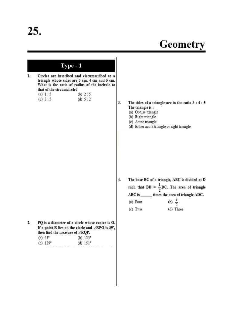 GEOMETRY RI (1) (1) - Removed | PDF | Triangle | Area